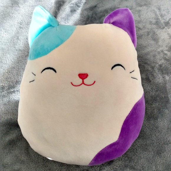 Squishmallows | Toys | Purple And Blue Cat Squishmallow | Poshmark